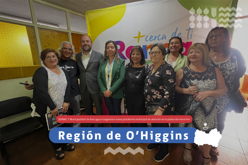O'Higgins: Se inaugura nueva plataforma municipal en la población Irene ...