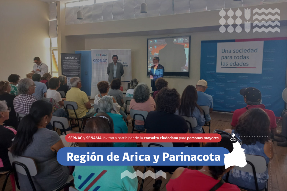 Arica: SERNAC y SENAMA invitan a participar en Consulta Ciudadana para ...