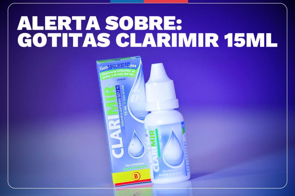 Alerta por retiro del mercado de Gotitas Clarimir Solución ...